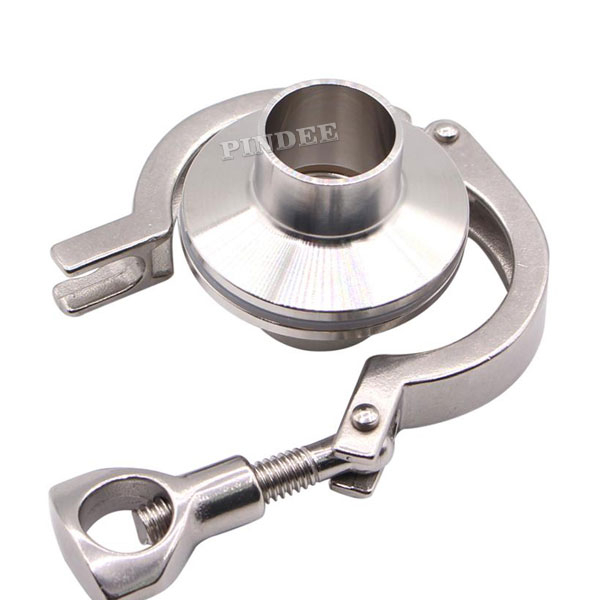 3 In Clamp 90mm Pipe Od Pindee Stainless Steel Sanitary Clamp Ferrule ...
