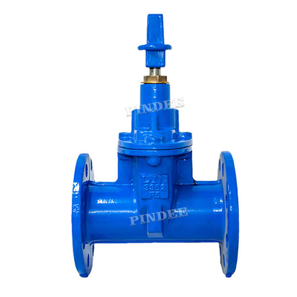 Underground Cap Soft Seal Gate Valve - Buy DIN Test Cast Iron Body gate ...