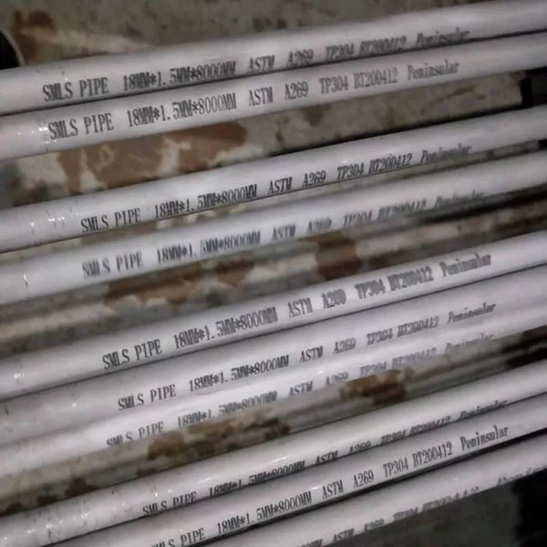 ASTM A269 Seamless Austenitic Stainless Steel Tubing for General ...