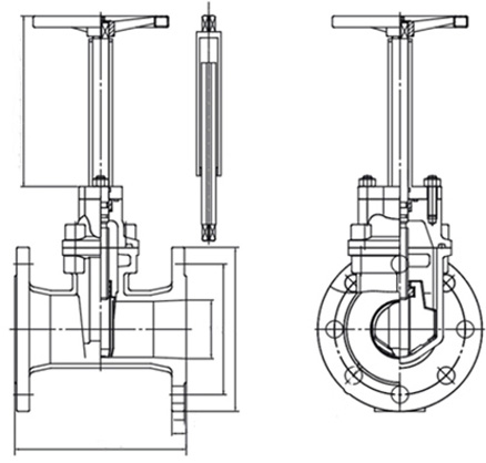 Extension Stem Gate Valve - Buy Extension Stem Gate Valve, Extension ...