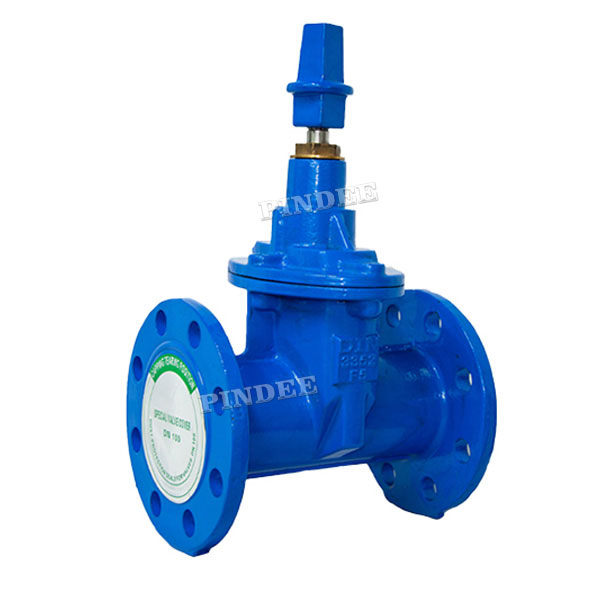 Underground Cap Soft Seal Gate Valve - Buy DIN Test Cast Iron Body gate ...