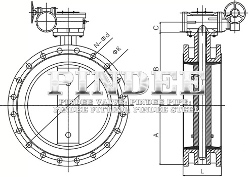 Stainless Steel Flanged Butterfly Valve - Buy Stainless Steel Flanged ...
